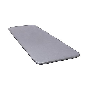 TIVIT Rectangular Ironing Board Cover for The Original Big Board - AlumiTek Silicone Metallic Coating, Thick Padding, Scorch Resistant, Elastic Edge, 59 x 22, Made in Italy