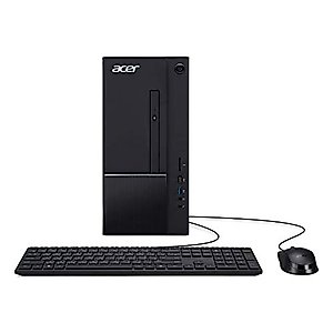 Acer Aspire TC-875-UR13 Desktop, 10th Gen Intel Core i5-10400 6-Core Processor, 8GB 2666MHz DDR4, 512GB NVMe M.2 SSD, 8X DVD, 802.11ax WiFi 6, USB 3.2 Type C, Windows 10 Home