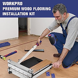 WORKPRO 13" Flooring Cutter with Flooring Installation Tool Kit