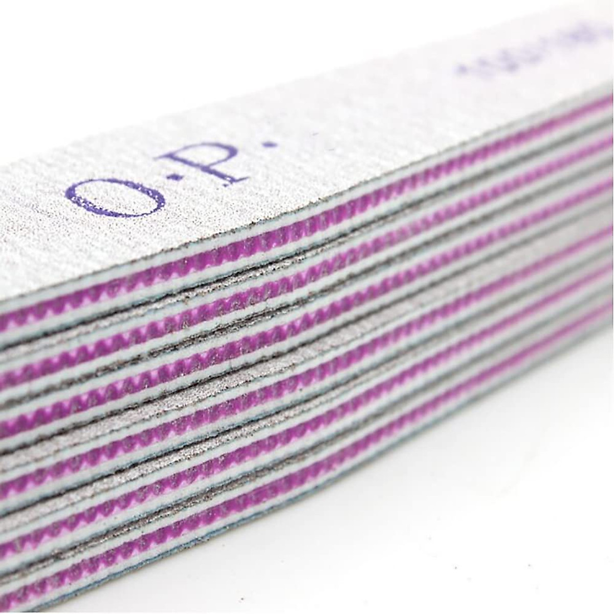 10 Pcs Emery Board Nail Files Double Sided Fingernail Files Professional Grit Natural Nails File Manicure Pedicure Tools for Salon Home Use