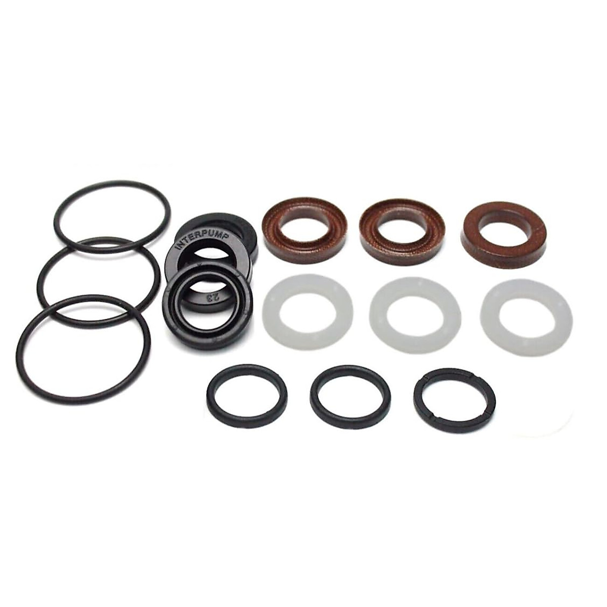 PARTSDEPOT Genuine Pressure Washer Packing Repair Kit Kit272 Compatible with General Pump Interpump 272
