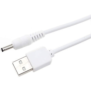 USB Charger Cable for FOREO Luna 4/Luna 4 GO/Luna 3/ Luna Mini 3/ Luna Mini 2/Luna Play Plus Facial Cleanser Replacement Charging Cable Compatible with Luna Series Facial Cleanser (White,1 Pack)