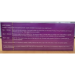 Hyleys 14 Day Weight Loss Tea - 42 Tea Bags (1 Pack), Detox Tea for Cleanse (100% Natural, Sugar Free, Gluten Free and Non-GMO)