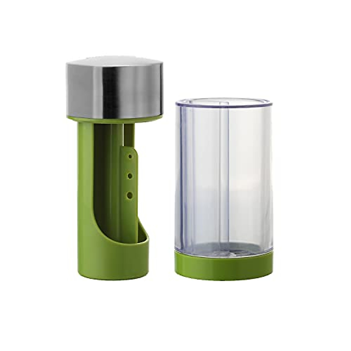 Microplane Herb Grinder and Leaf Stripper Seasoning Herb Mill (Stainless Steel)