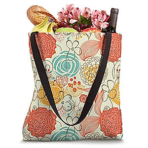 Pioneer Country Farm For Woman Vintage Turquoise Floral Tote Bag
