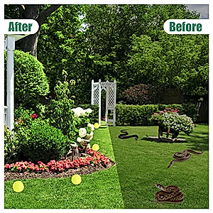 Jifeineng 15 Pack Snake Away Repellent Ball for Yard Powerful Pet Children Safe Outdoor Use Snake Be Gone
