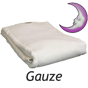 LeakMaster Adult Prefold Cloth Diapers Gauze Weave - 100% Cotton Adult Reusable Diapers - Soft & Durable - Sewn in The USA - Night Weight - Size Large