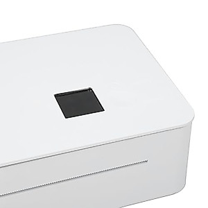 Fockety Inkless Portable Printer, A4 Thermal Inkless Printer Portable Thermal Printer Borderless Photo Printing Inkless Mobile Printer for Travel Home Office Car