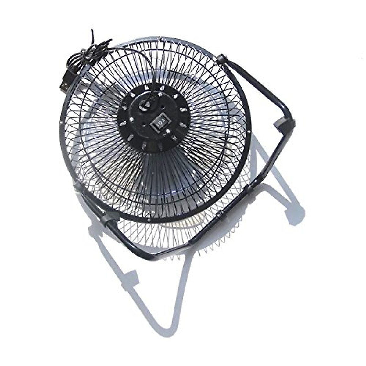 NUZAMAS 5.2W 6V Solar Panel Powered Large 8 Inch Fan for Camping Caravan Yacht Greenhouse Dog House Chicken House Ventilator