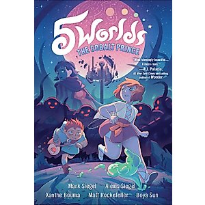 5 Worlds Book 2: The Cobalt Prince: (A Graphic Novel)