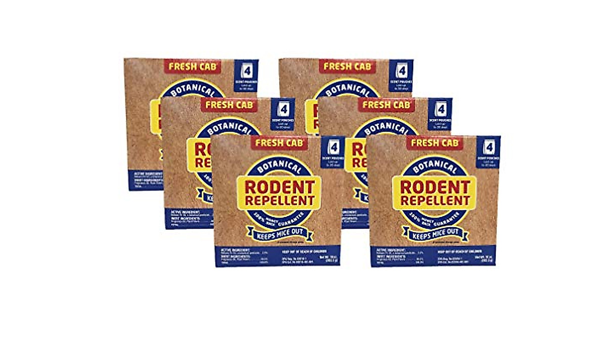 Fresh Cab Rodent Repellent - Natural Pest Control