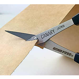 CANARY Small Paper Craft Art Detail Scissors Non-Stick Fluorine Coating Blade For Crafting and Collage and Paper Cutting Art