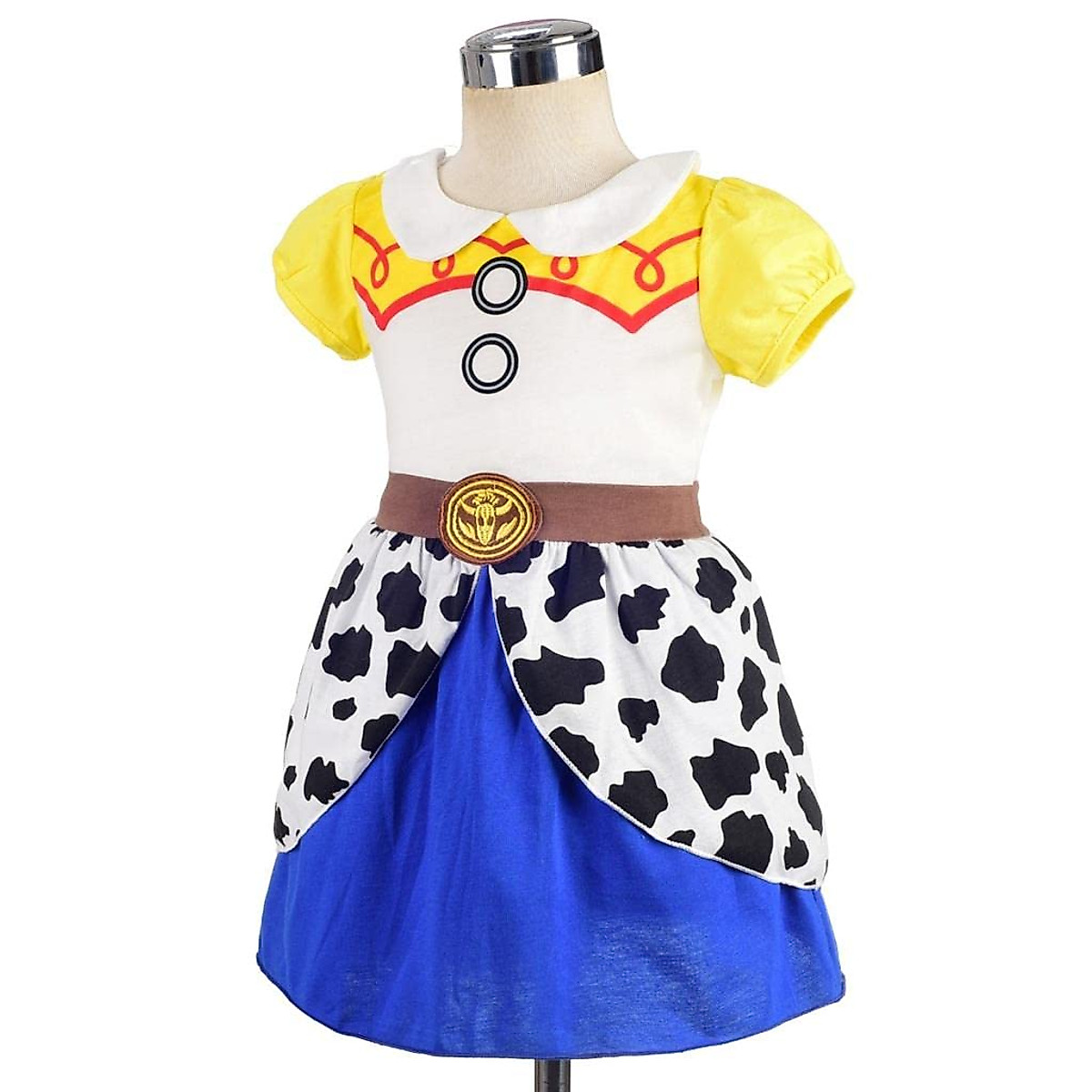 Dressy Daisy Girls Princess Cowgirl Dress Up Costume for Toddler Girls Size 4T