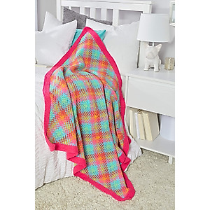 RED HEART Super Saver Yarn, Fair Isle-Calm