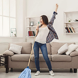 Cabilock 2pcs Mop Replacement Head Cotton Floor Mop Refills Reusable Mopping Head Cleaning Accessories Wet Dry Mop Microfiber Mop Floor Cleaning Tool Floor Mop Heads Cotton Rope Commercial