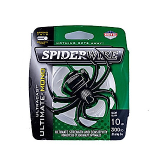 Ochoos Ultracast 301m Transparent Nylon Fishing Line 4-20LB Ultimate-Mono Fishing Wire - (Size: 2) - Fishing Line