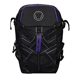 Marvel Black Panther Wakanda Compression Straps Tech Backpack