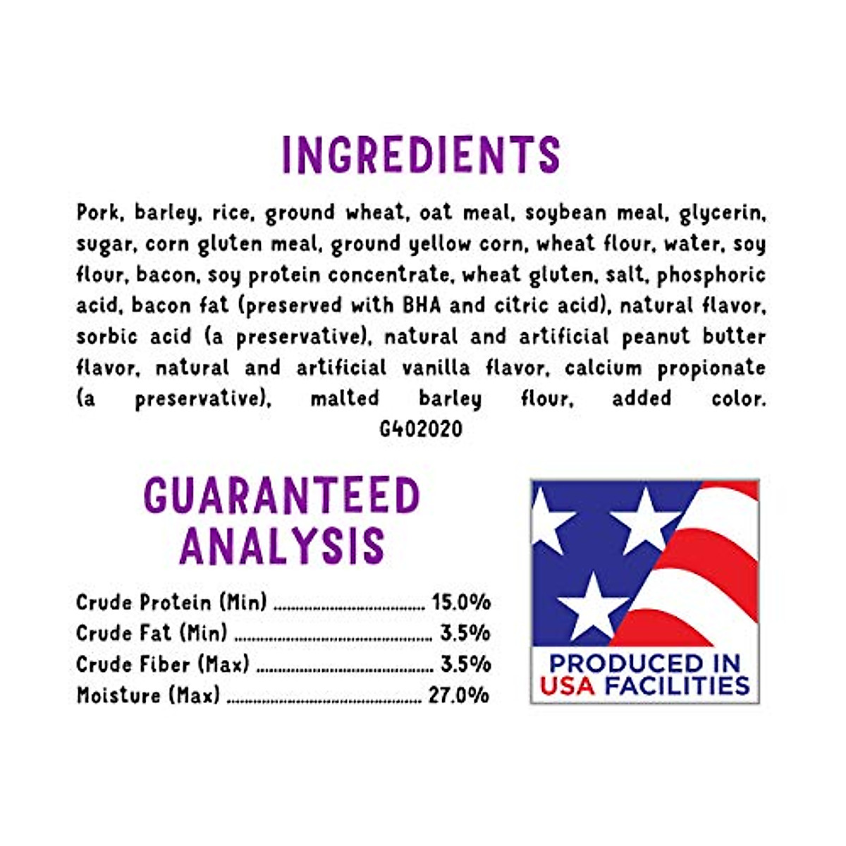 Purina Beggin' Strips With Real Meat Dog Treats, With Bacon and Peanut Butter Flavor - (2) 26 oz. Pouches