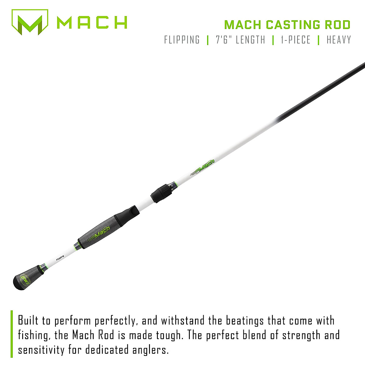 Lew's Mach 7'6"-1 Heavy IM7 Flipping Casting Rod