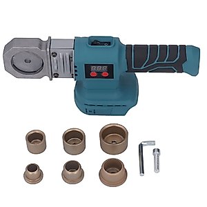 Cryfokt Water Pipe Welder, 350W Plastic Pipe Welding Tool with 20mm, 25mm, 32mm Heads, Electric Heating Hot Melt Tools Adjustment Temperature Pipeline Construction Equipment