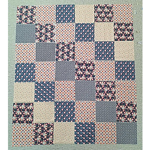 iNee Fat Quarters Fabric Bundles, Precut Cotton Fabric for Sewing Quilting, 18 x 22 inches, Harbor Blue