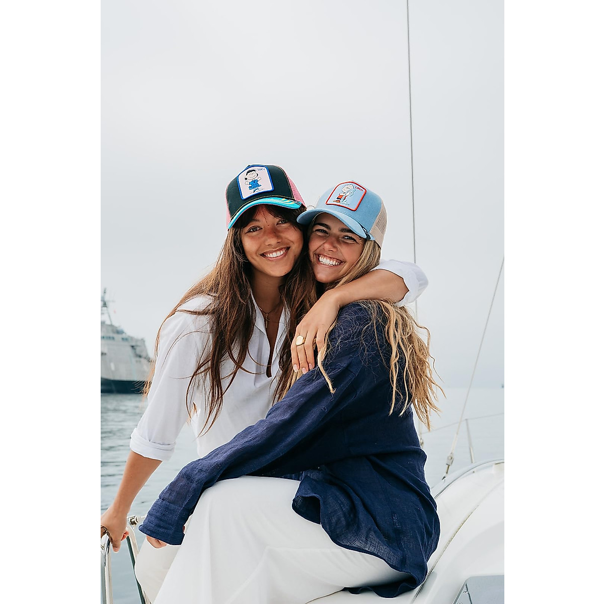 Peter Grimm Peanuts Cartoon Collection, Adjustabale Baseball Cap White