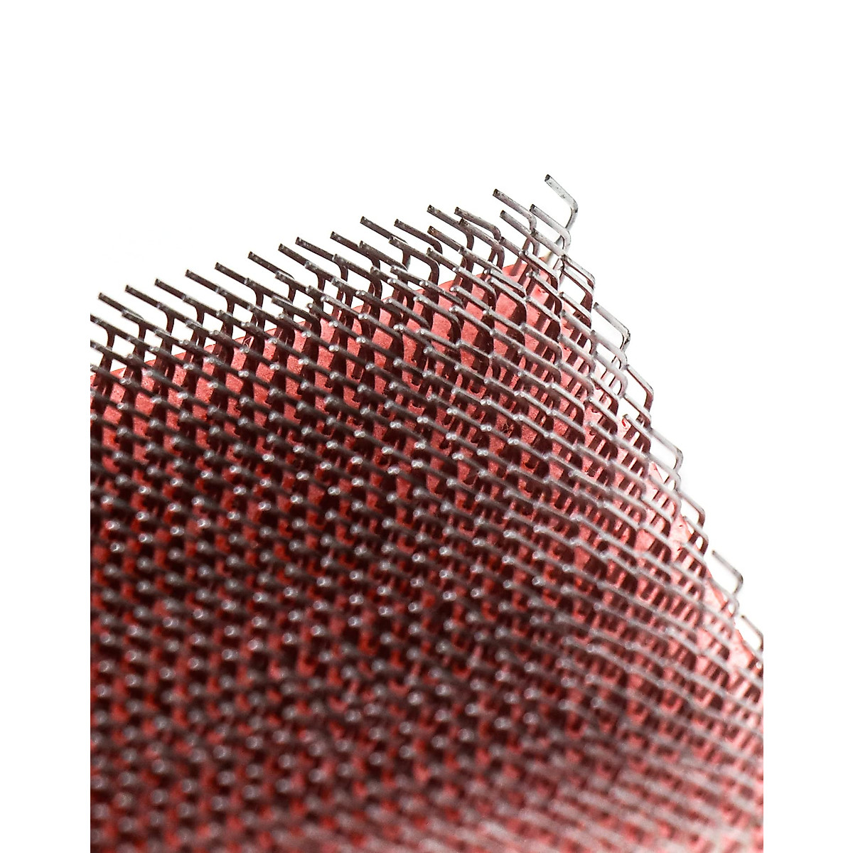 QWORK File Cleaner Carded, 2 Pack, 8" Universal File Card and Brush