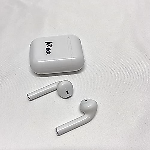 KK TICK Headphones,Wireless Earbuds Bluetooth Earbuds with Wireless Charging Case Wireless Headphones Waterproof Earphones Noise Cancelling.
