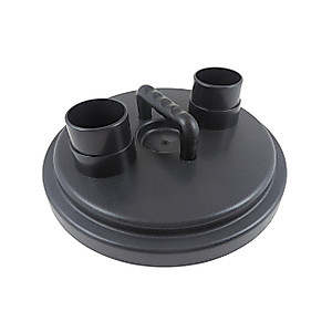 Taytools 114970 2-1/2 Inch Dust Collection Cyclone Separator Lid for 5 Gallon Pails Buckets Trash Cans