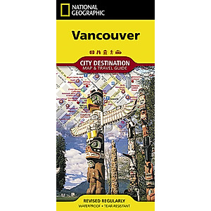 Vancouver Map (National Geographic Destination City Map)