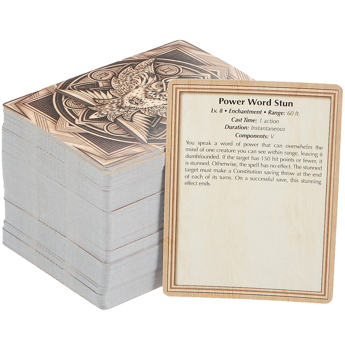 Stratagem DND 5e Spell Card Deck for Wizards | Roleplaying Game Accessory