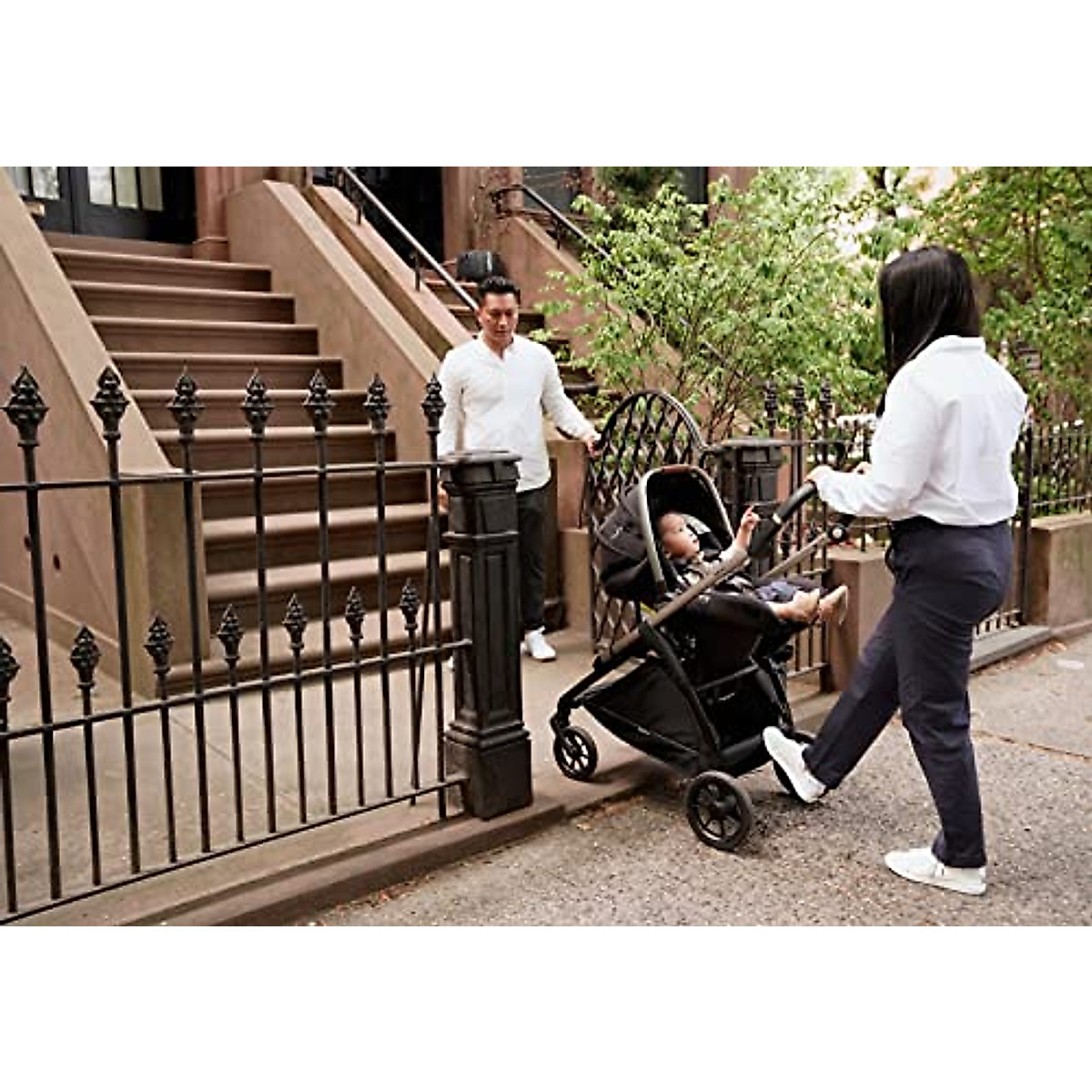 Inglesina Electa Car Seat Adapter for Infant Stroller - Compatible with Nuna, Maxi-COSI, Cybex, and Clek - Universal & Lightweight Accessory