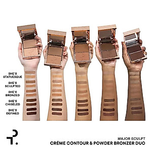 PATRICK TA Major Sculpt Creme Contour & Powder Bronzer Duo - She's Sculpted