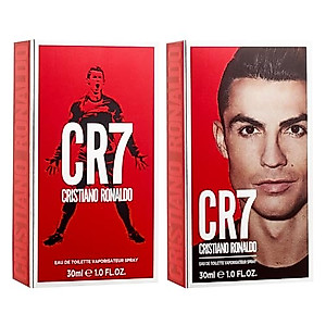 CRISTIANO RONALDO CR7 - Sporty And Modern Essence - Fresh And Woody Fragrance - Vibrant And Contemporary - Bold Sophistication In A Bottle - Long Wearing Aromatic Scent For Men - 1 Oz EDT Spray