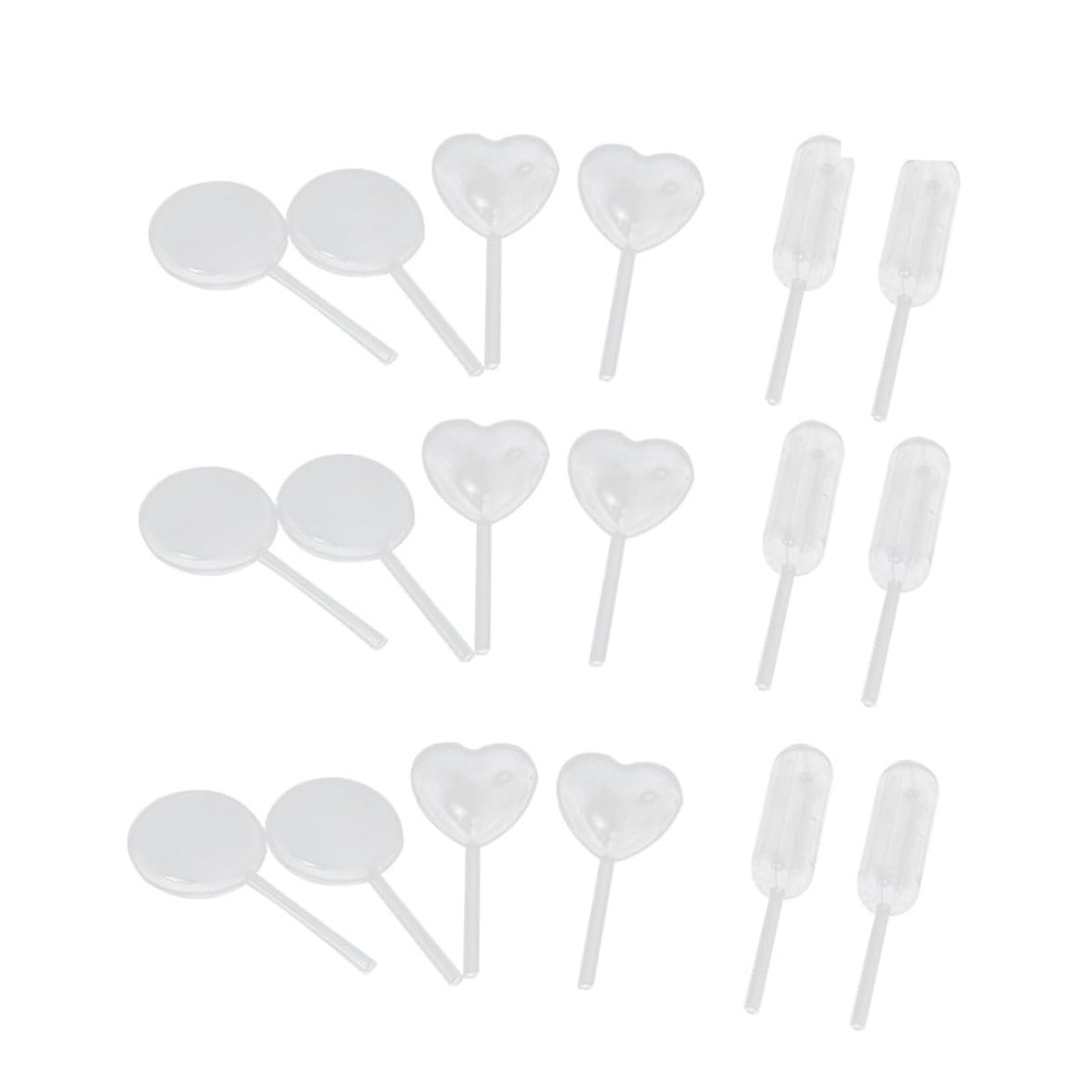 GARVALON 150pcs 4 Ml Dropper for Cake Strawberry Pipettes Cupcake Injection Dropper for Dessert Mini Pipettes for Strawberries Liquid Dropper Straws Cake Ice Cream Dropper White