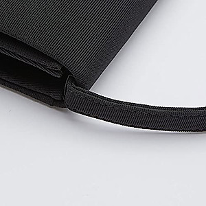 Ava&Lina Black Clutch Purse Women Evening Handbag Top Handle Bag