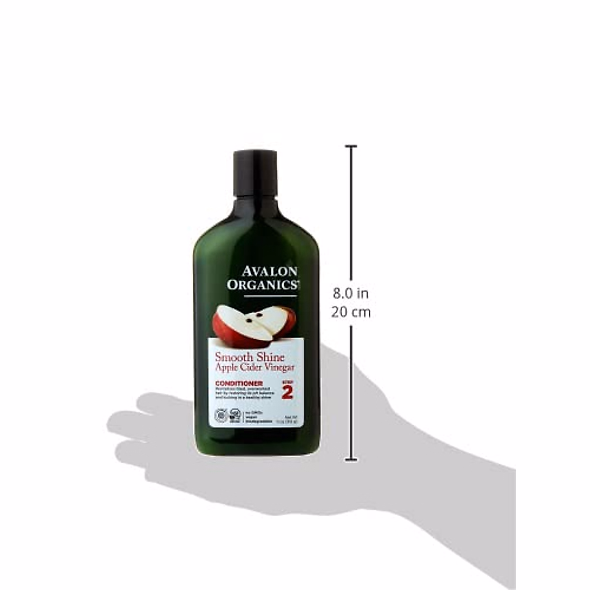 Avalon Organics Conditioner Apple Cider Vine, green, 11 Ounce