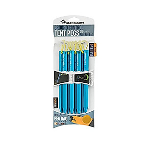 Sea to Summit Ground Control Tent Pegs, 8-Pack