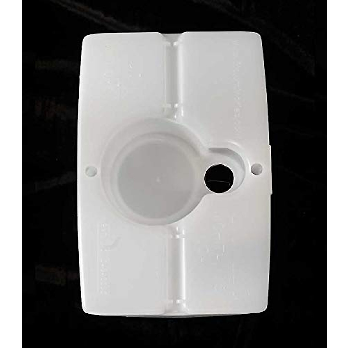 Set of 6 White Luminaries, Warm White LED Tea Lights with Timers & Stakes