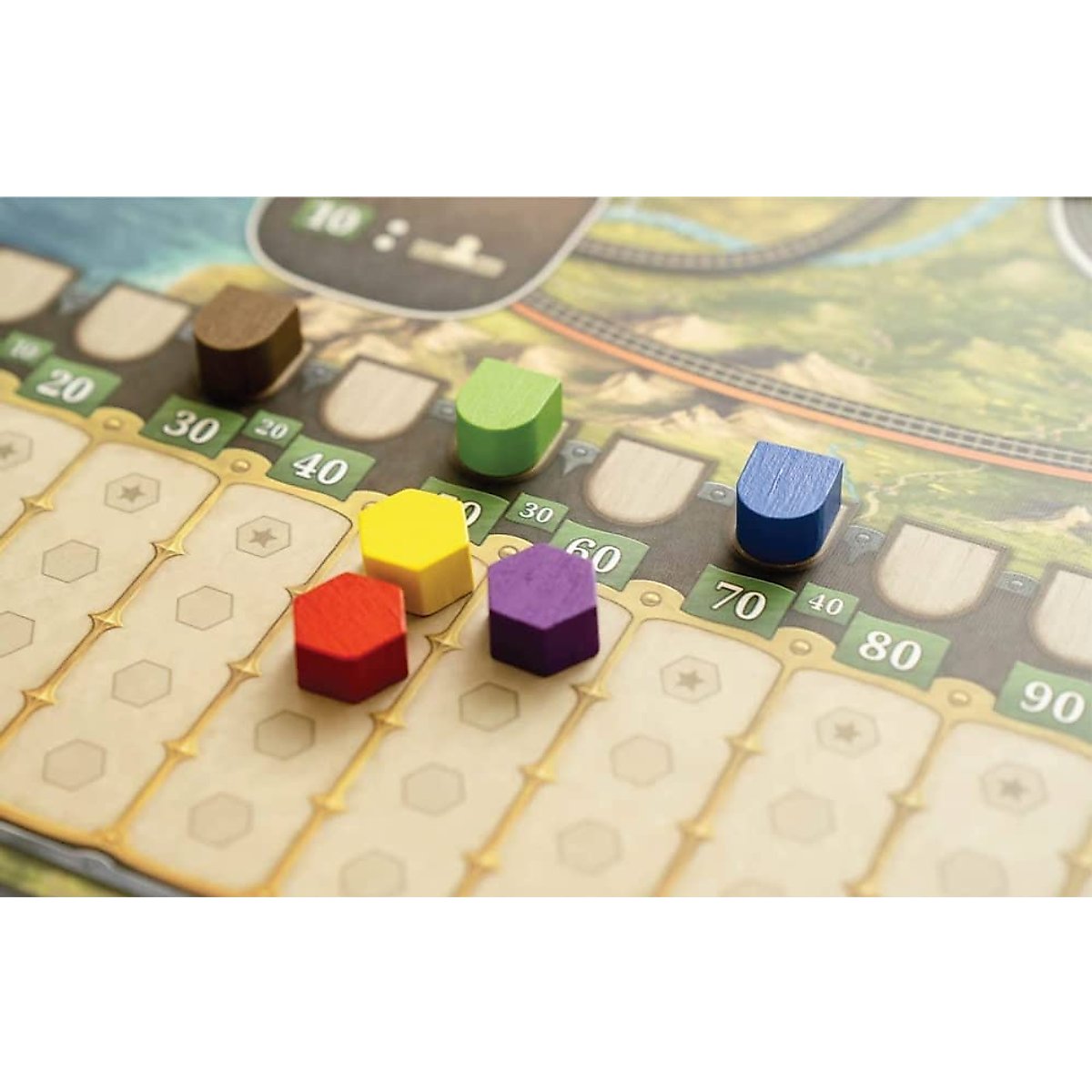 Capstone Games: Imperial Steam, Strategy Board Game, Plan, Build and Expand Your Railway Network, 2 to 5 Players, 120 Minute Play Time, Ages 15 and Up