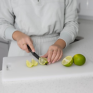 Fox Run Cutting Board, 11 x 16.75 x 0.5 inches, White