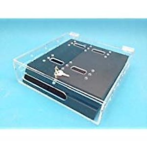 New Acrylic Security Console Case Compatible with and for PlayStation PS4