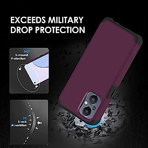 HRWireless Compatible for Oneplus Nord N20 5G CaseSeries with Premium Original Minimalistic Design for Shock Absorption, Accidental Drops, Scratches, Heavy Duty Shockproof Hybrid Cover