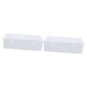 2pcs 42 42 Axis Embroidery Thread Box Bobbin Plastic Desktop