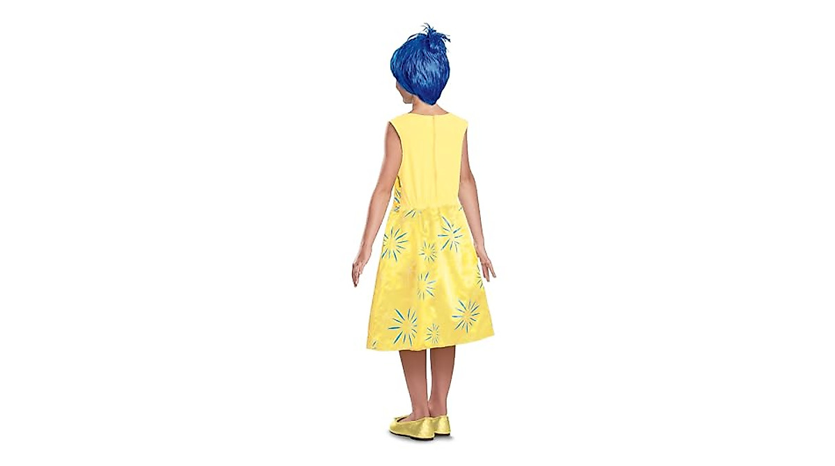 Disney Pixar Inside Out Joy Costume for Kids | Deluxe & Authentic