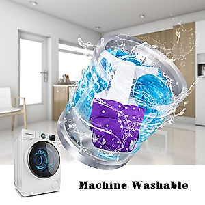 3 Pack Reusable Adult Cloth Diaper with Diaper Inserts, Teen Adult Diapers, TPU Leak-Proof Nappy Cover, Incontinence Nappy