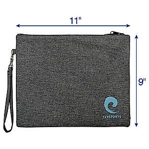 JAXSPORTS Durable, Waterproof, Kitchen and Home Organization Bag. Keeps Items Secure and Keeps Smells contained Within Bag. Kitchen or Home Storage Bag. Perfect for Travel, Home