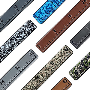 KXKZREN Foam Fish Ruler/Strong Adhesive Backing / 32" 40" Fishing Measurement Tool/Waterproof and Easy to Clean/for Fishing Boats, Yacht Coolers & Kayaks
