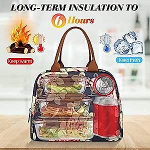 UTOTEBAG Laptop Backpack for Women, Bag Set Backpack for 15.6inch Computer with USB Charging Port, Water Resistant College Nurse Backpack Set with Makeup Bag Lunch Bag for Work/Business/Travel, Gray