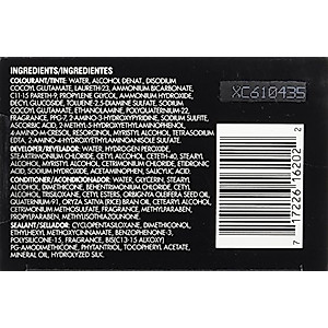 John Frieda Precision Foam Colour, Dark Red Brown 4R, Full-Coverage Hair Color Kit, Anti-Fade Gray Coverage, Deep Color Saturation Hair Dye, 1 Application